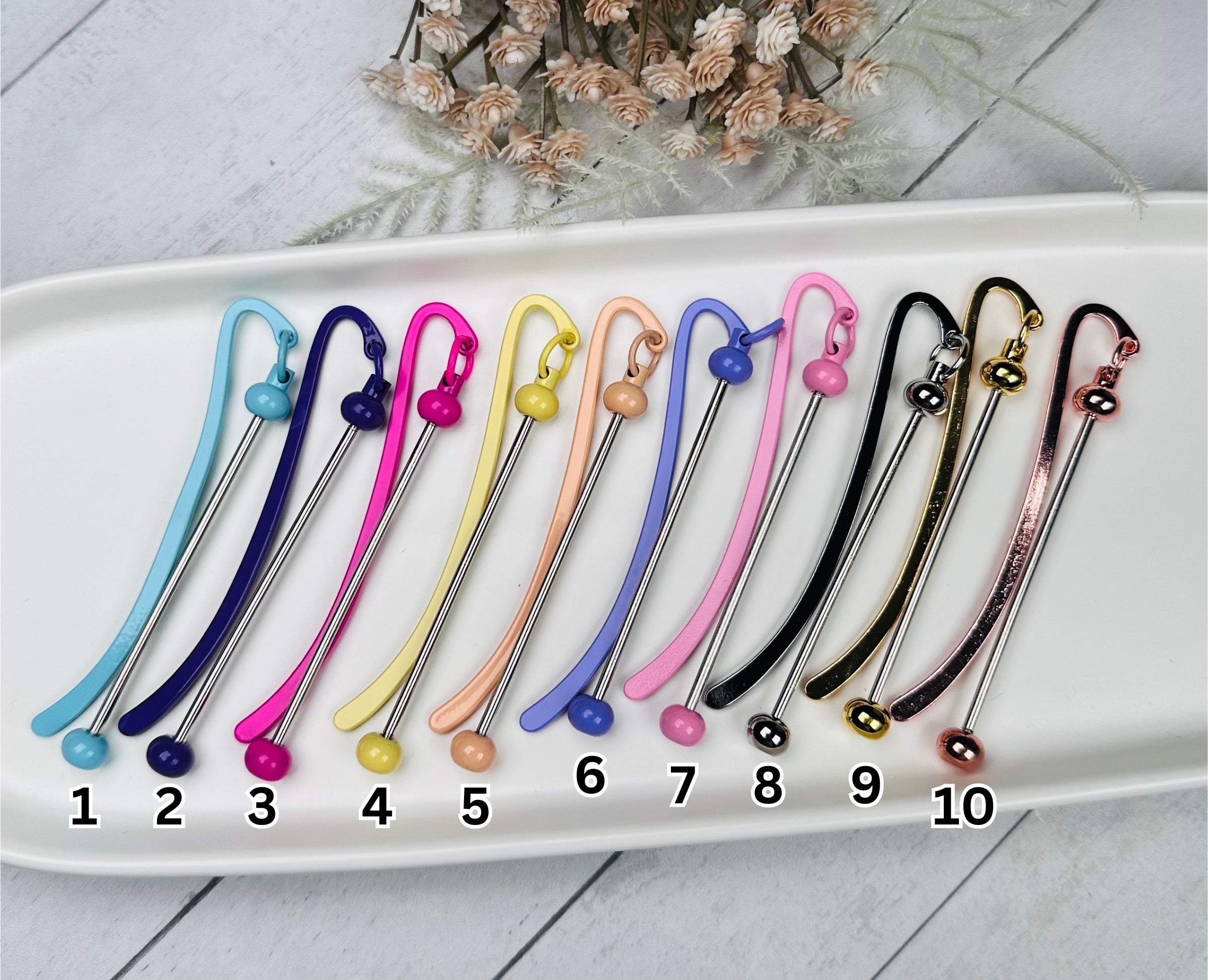 * Bar Bookmarks - Beadable – The Silicone Bead Store LLC