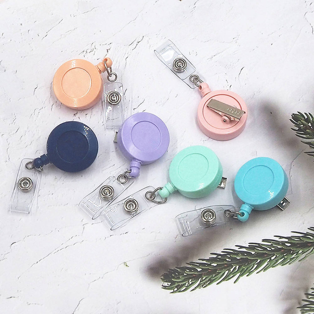 * Badge Reels with Alligator Clips – The Silicone Bead Store LLC